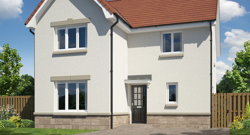 4 bedroom detached Haddon - with detached single garage for sale in ...